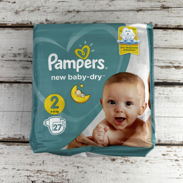 Pampers New Baby Dry 4 8 24 27