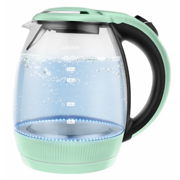 Чайник электрический Centek CT-0008 Mint, 21х19х25см, 1.7л - купить в ...