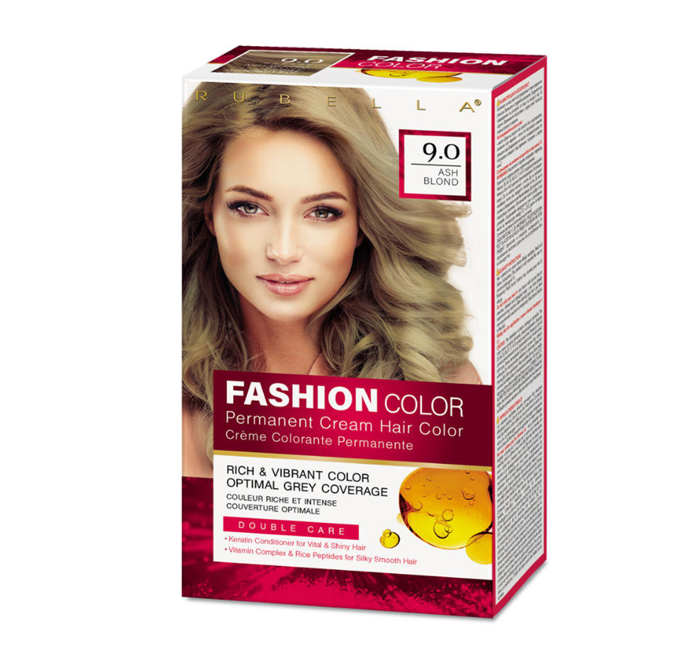 Rubella Краска д/волос Fashion Color 9.0 Пепельный русый - купить в ...