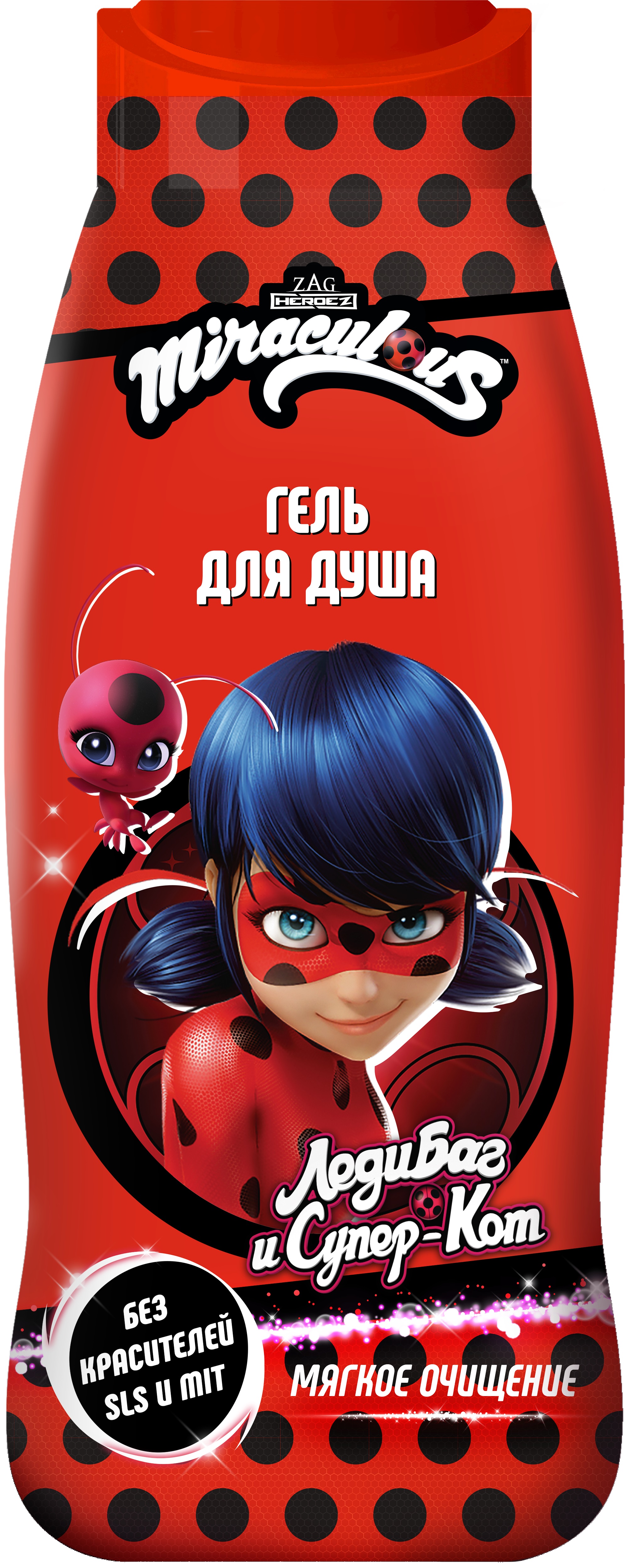 Гель Miraculous детский Леди Баг 400мл - купить в интернет-магазине Novex