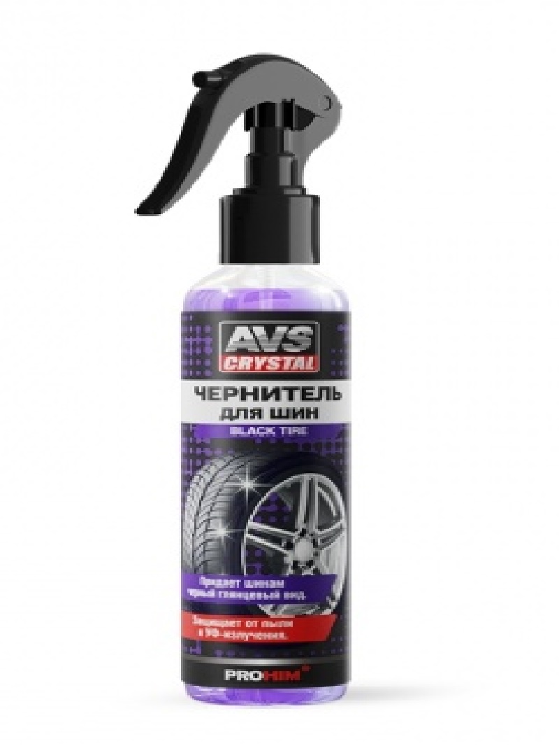 Чернитель шин Black tyre 250мл AVS - купить в интернет-магазине Novex