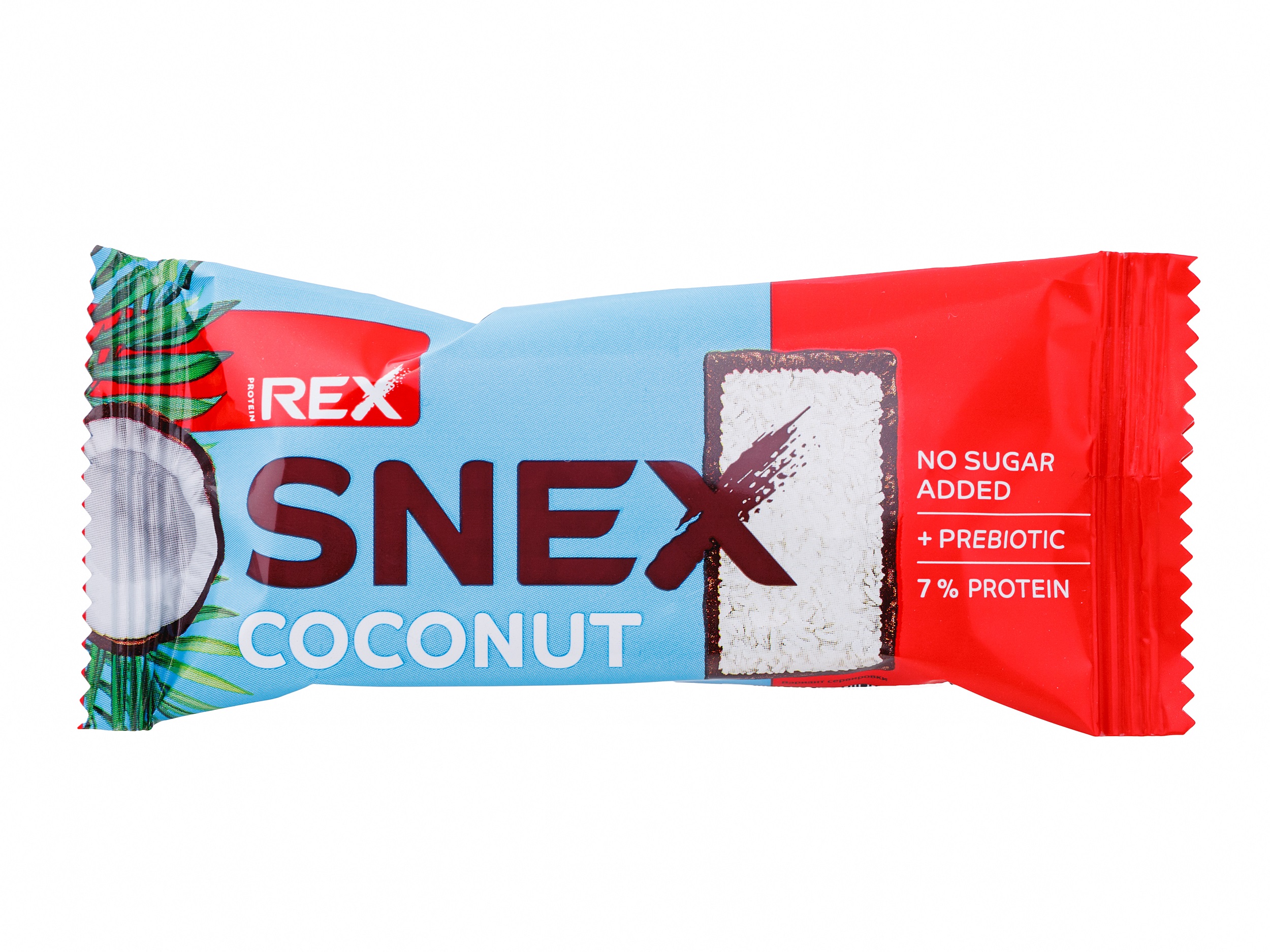 Батончик многослойный протеиновый SNEX КОКОС в какао-глазури, 40 г ...
