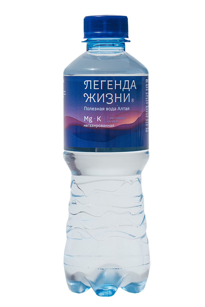 Вода питьевая 'Легенда жизни' с магнием и калием 0,33л - купить в ...