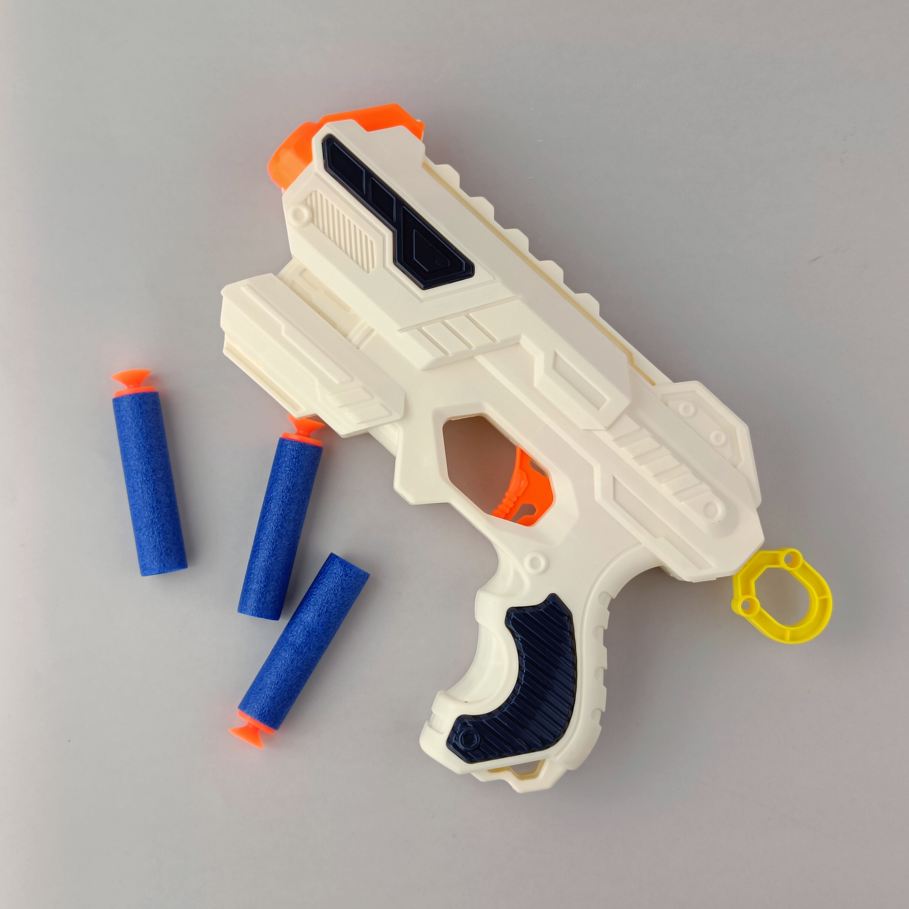 Оружие детское Бластер Jile Toys с мягкими пульками, размер: 19х12 см ...