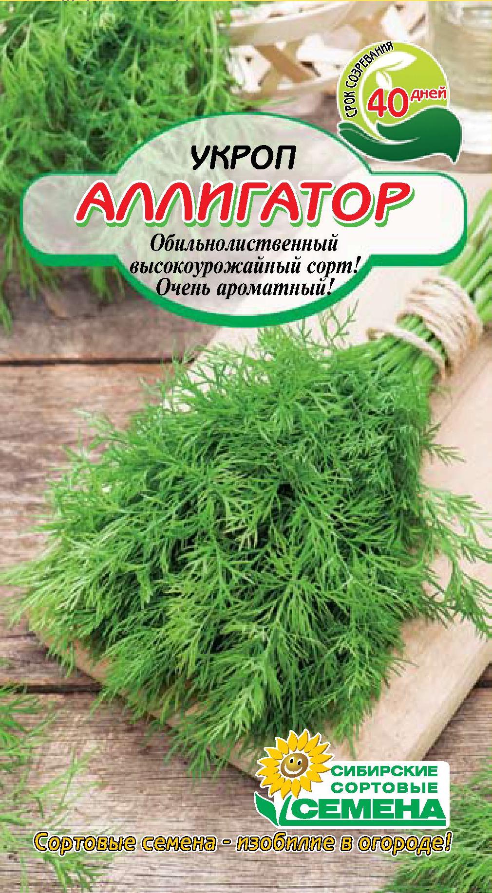 Укроп Аллигатор 2гр (ссс) - купить в интернет-магазине Novex