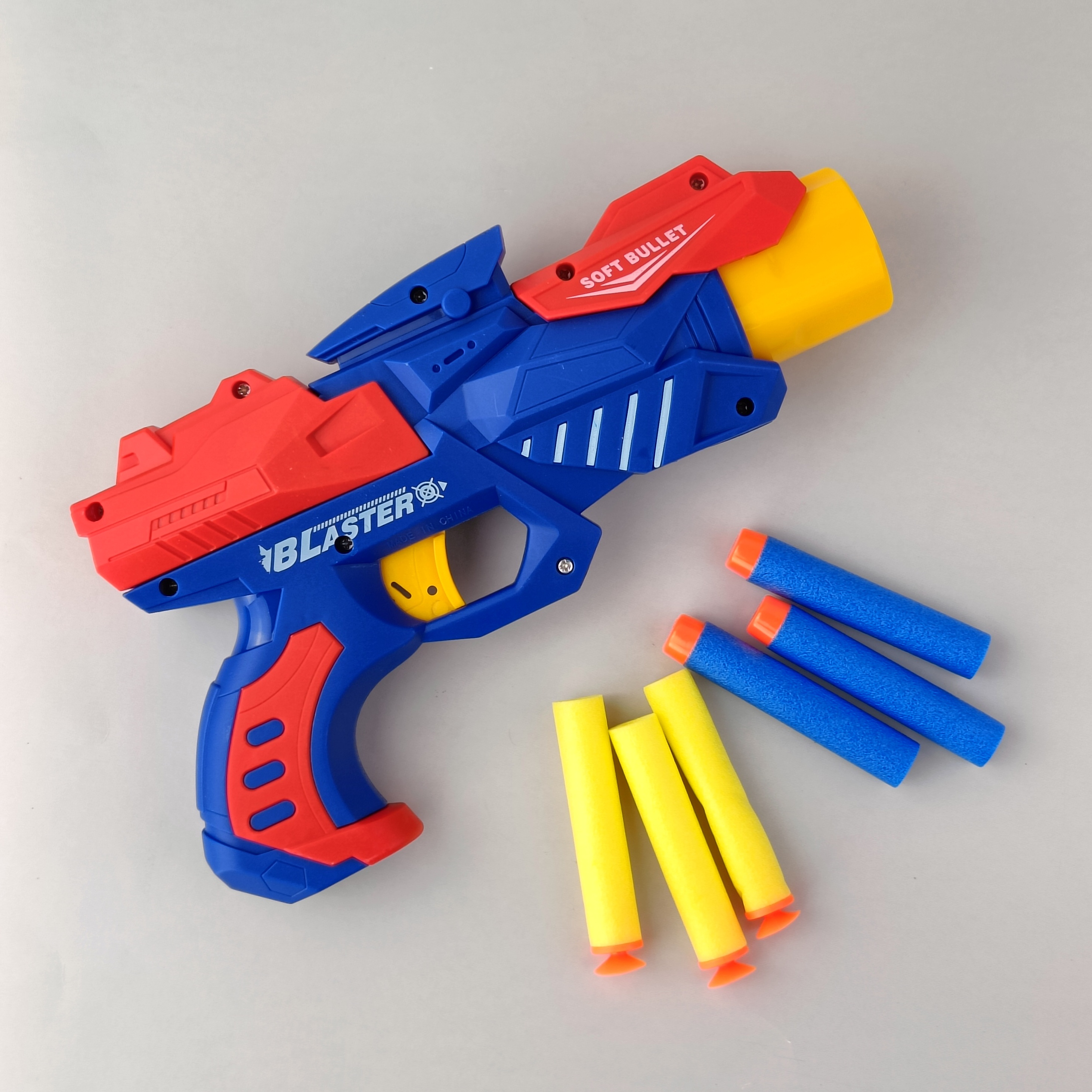 Оружие детское Jile Toys Бластер с мягкими пульками, 18 см - купить в ...