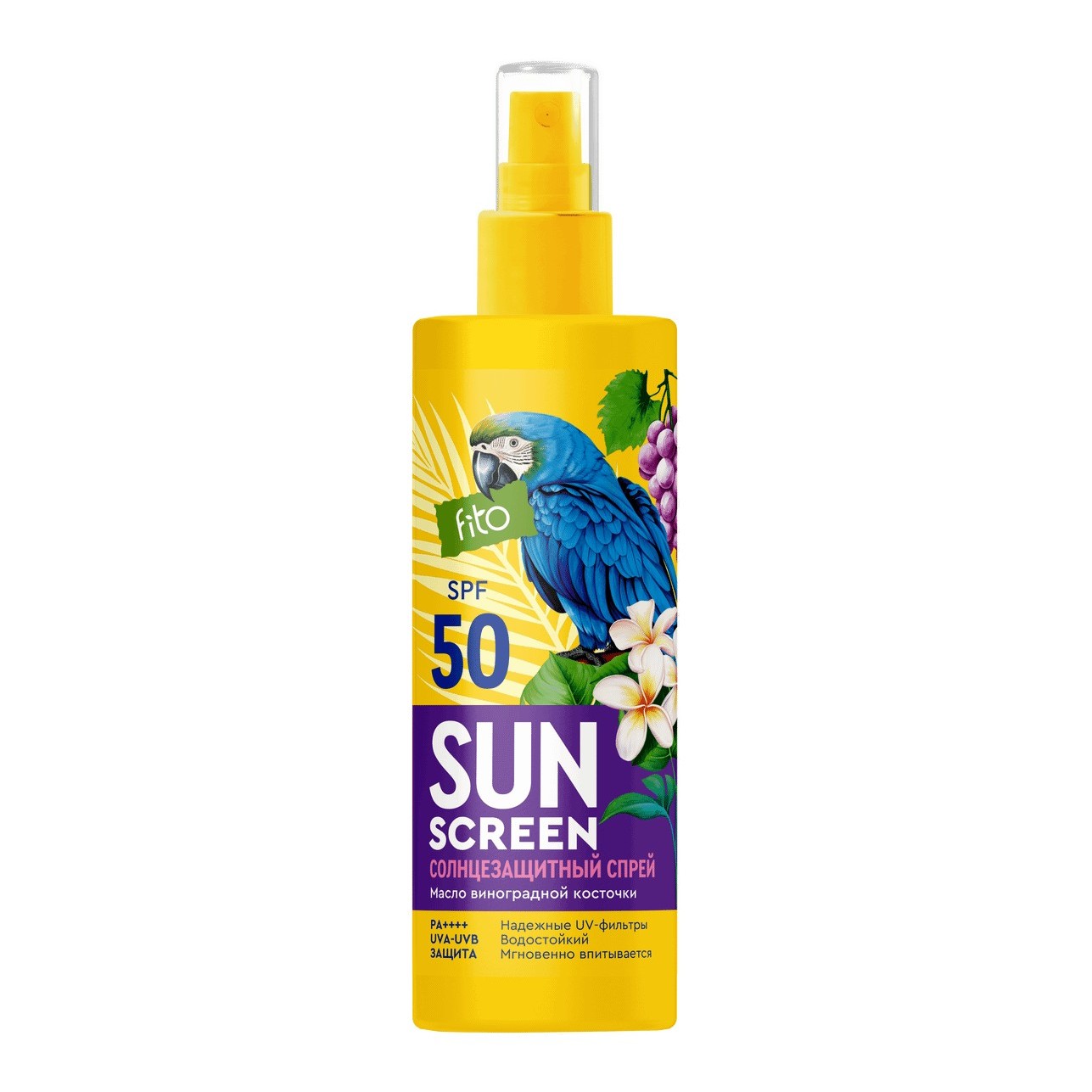Спрей солнцезащитный Fito Sun Screen, SPF 50, 150 мл - купить в ...