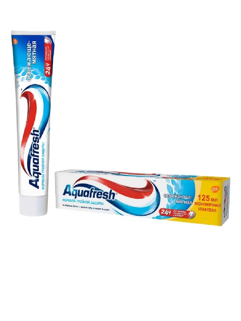 Зубная паста Aquafresh Мягко-мятная, 125мл - купить в интернет-магазине ...