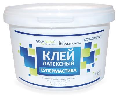 Клей латексный Супермастика НОВА 1.5кг (ф4) - купить в интернет ...