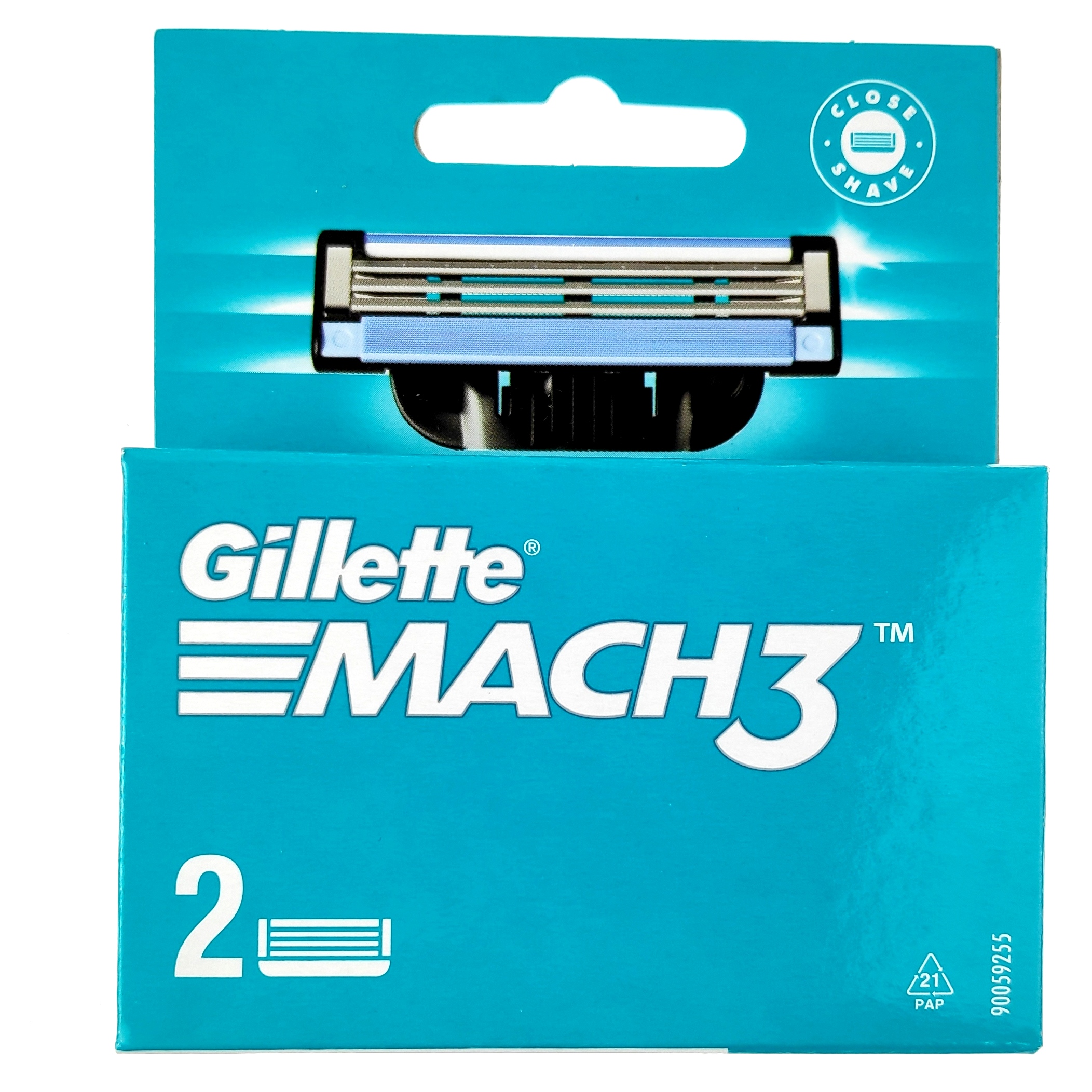 Сменные кассеты для бритвенного станка Gillette Mach3, 2шт - купить в ...