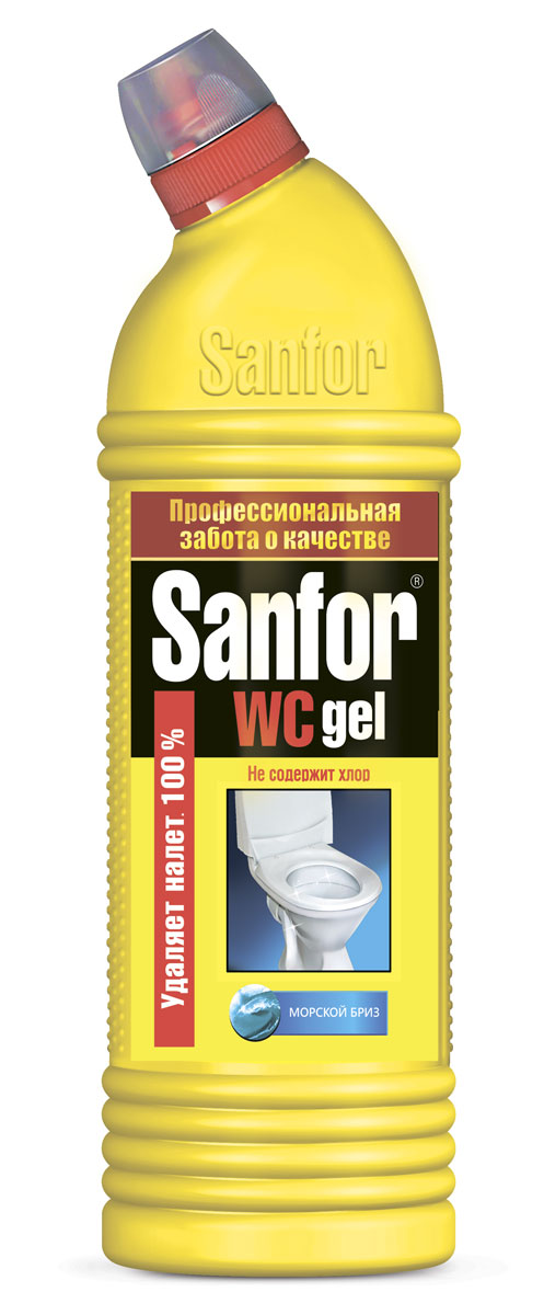 Чистящее средство для унитаза Sanfor Морской бриз, 750мл - купить в ...