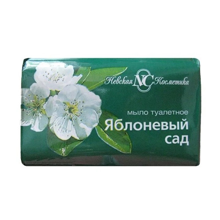 Мыло твердое кусковое Невская косметика Яблоневый сад, 90г - купить в ...