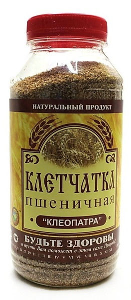 Клетчатка Пшеничная Клеопатра 270г - купить в интернет-магазине Novex
