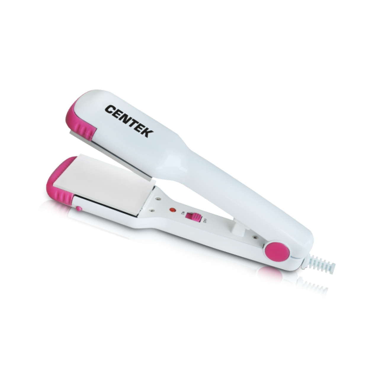 Эл. щипцы выпрямитель Centek CT-2005 гофре 4насад. широк. пласт ...