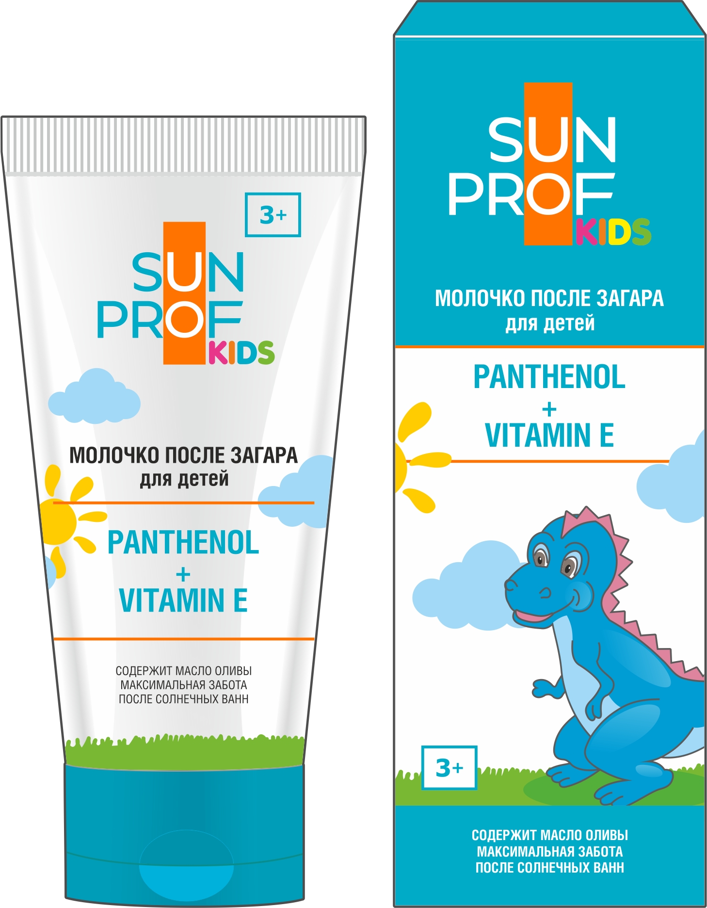 Молочко SunProf после загара, детское, 100мл - купить в интернет ...