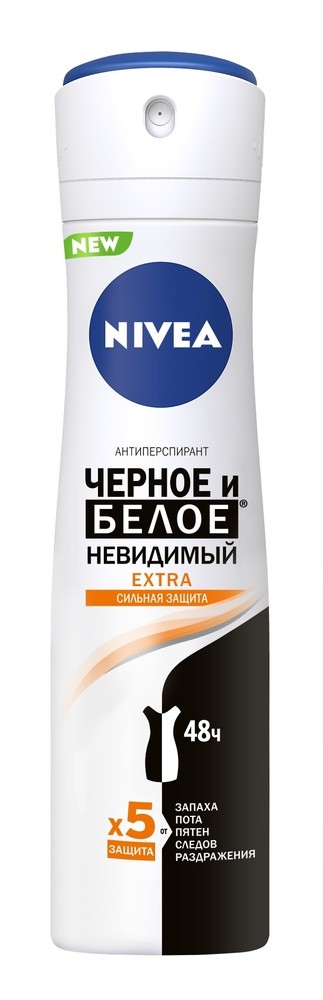 Дезодорант женский Nivea Невидимый Extra, спрей, 150мл - купить в ...