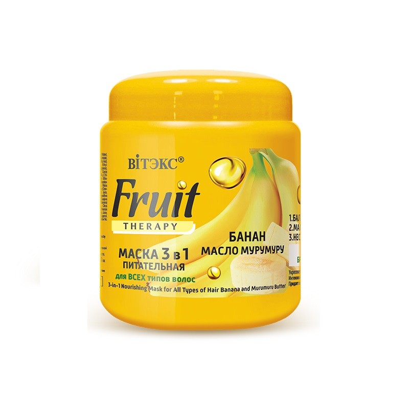 Fruit Therapy Банан Маска 3в1 для всех 450мл - купить в интернет ...