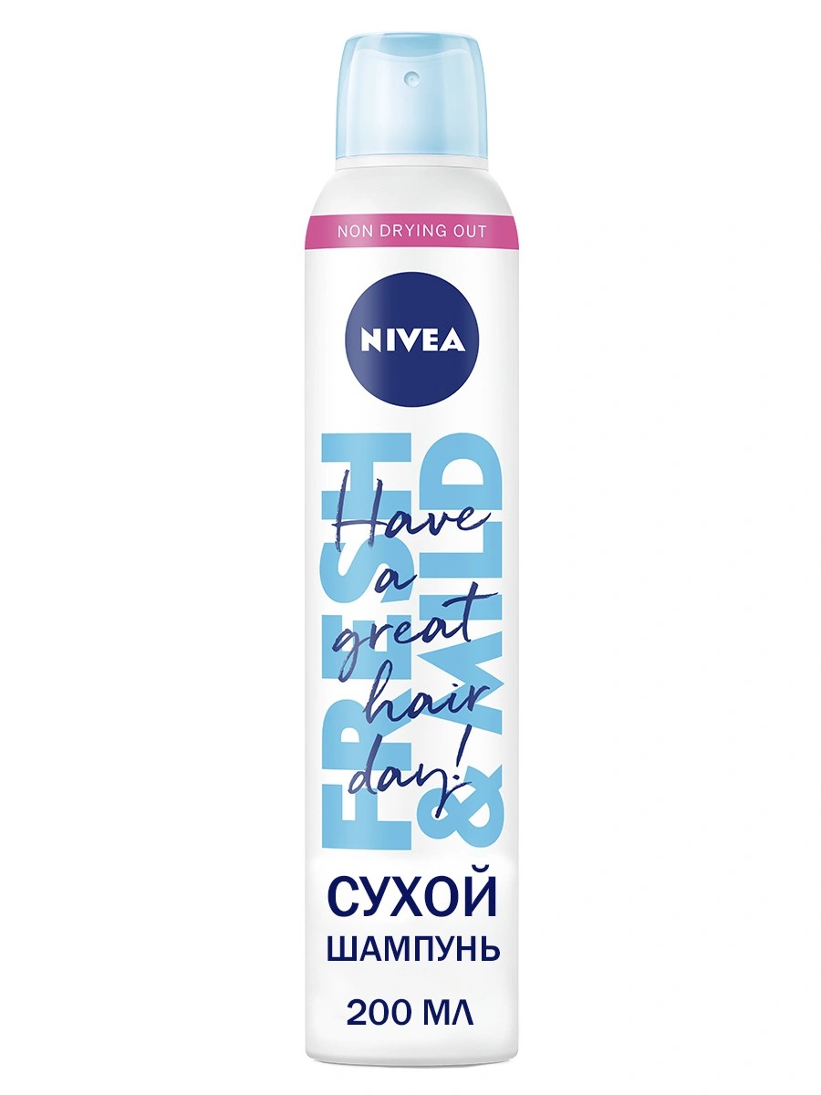 Nivea Сухой Шампунь 3в1 для темных волос 200мл - купить в интернет ...