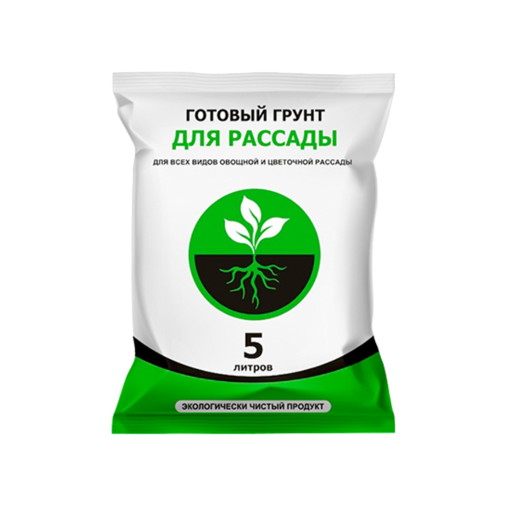 Почвогрунт Грунт для Рассады 5л АСР - купить в интернет-магазине Novex