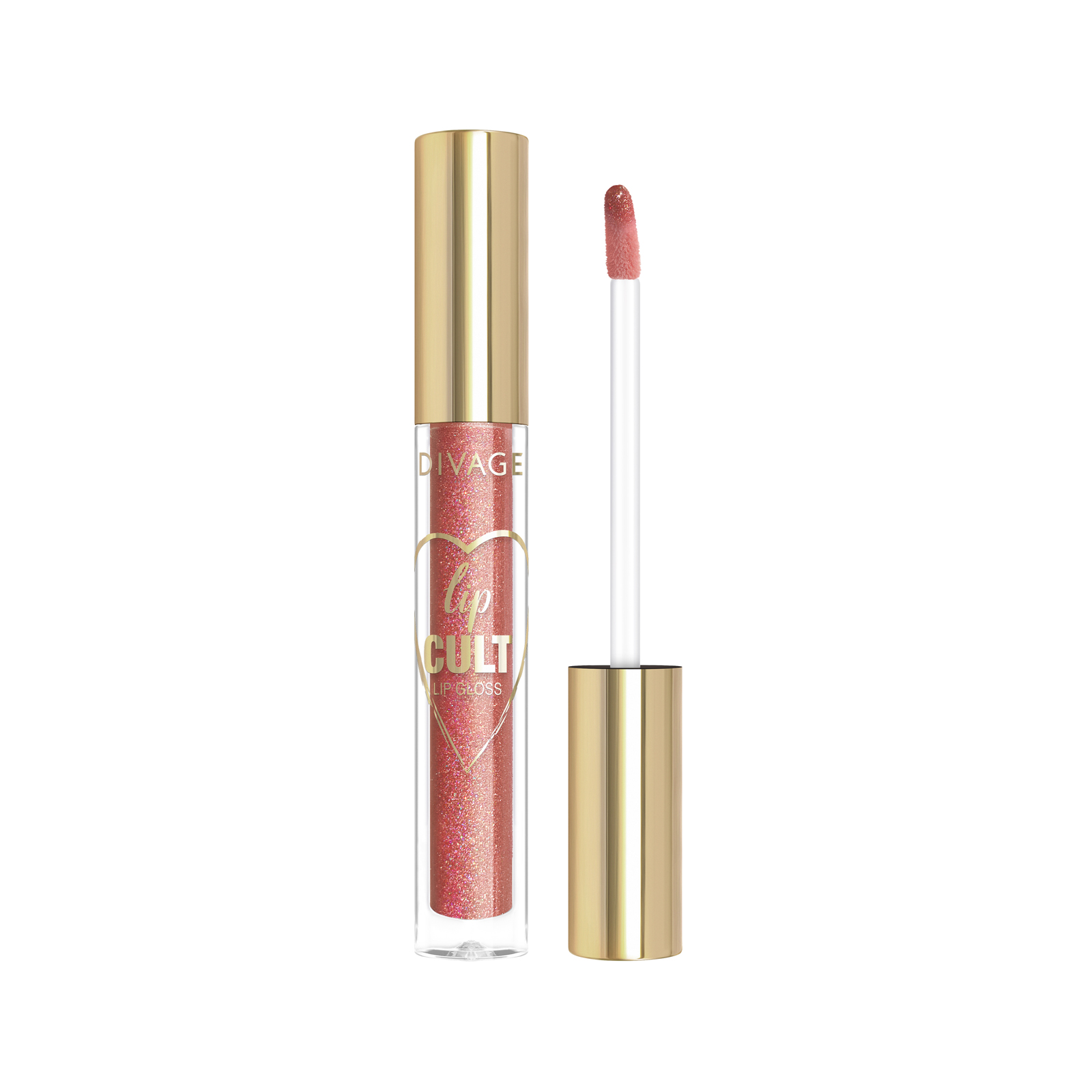 Divage Блеск для губ Lip Cult N17 (розово-красный искрящийся) - купить ...