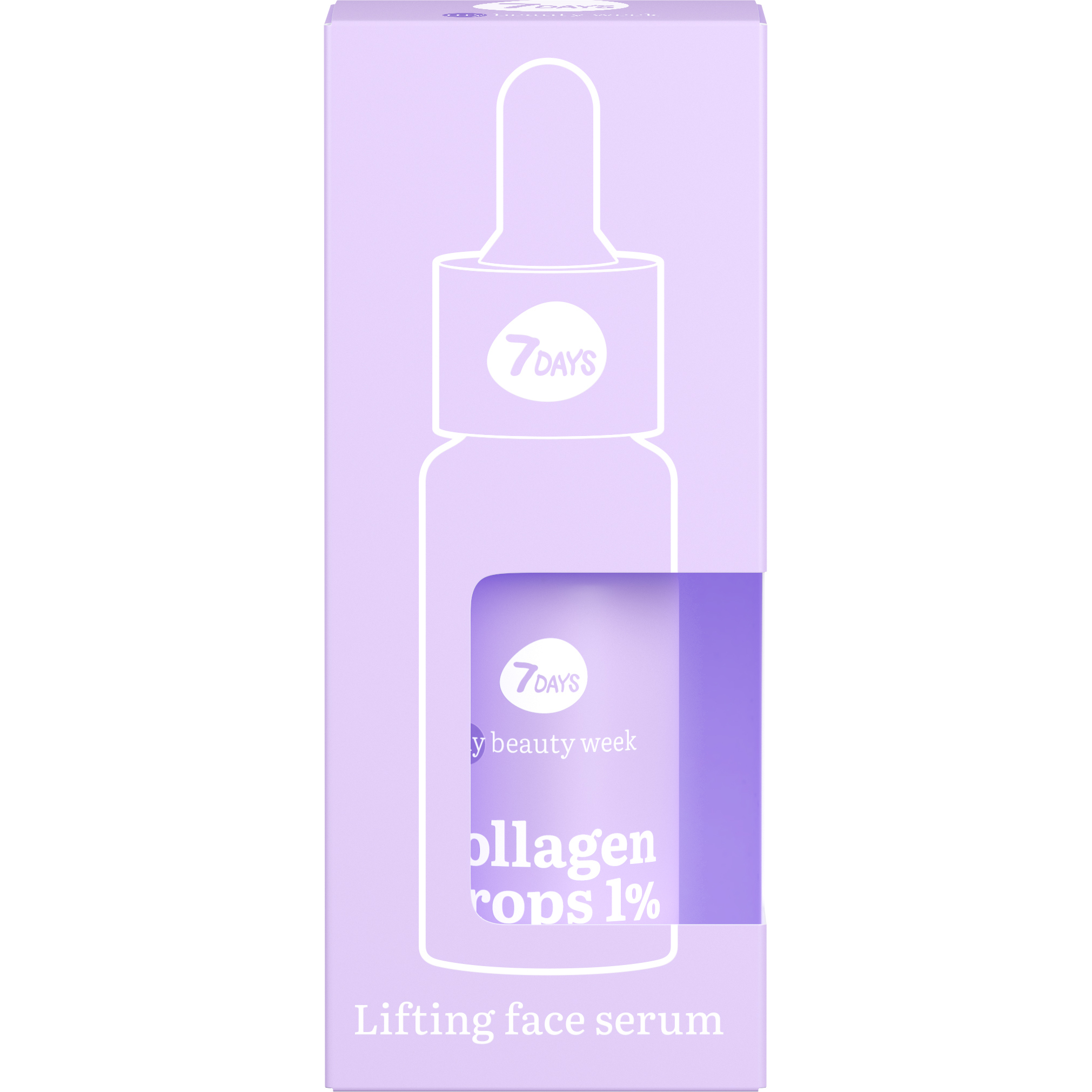 Сыворотка для лица 7DAYS My beauty week Collagen drops 1%, лифтинг ...